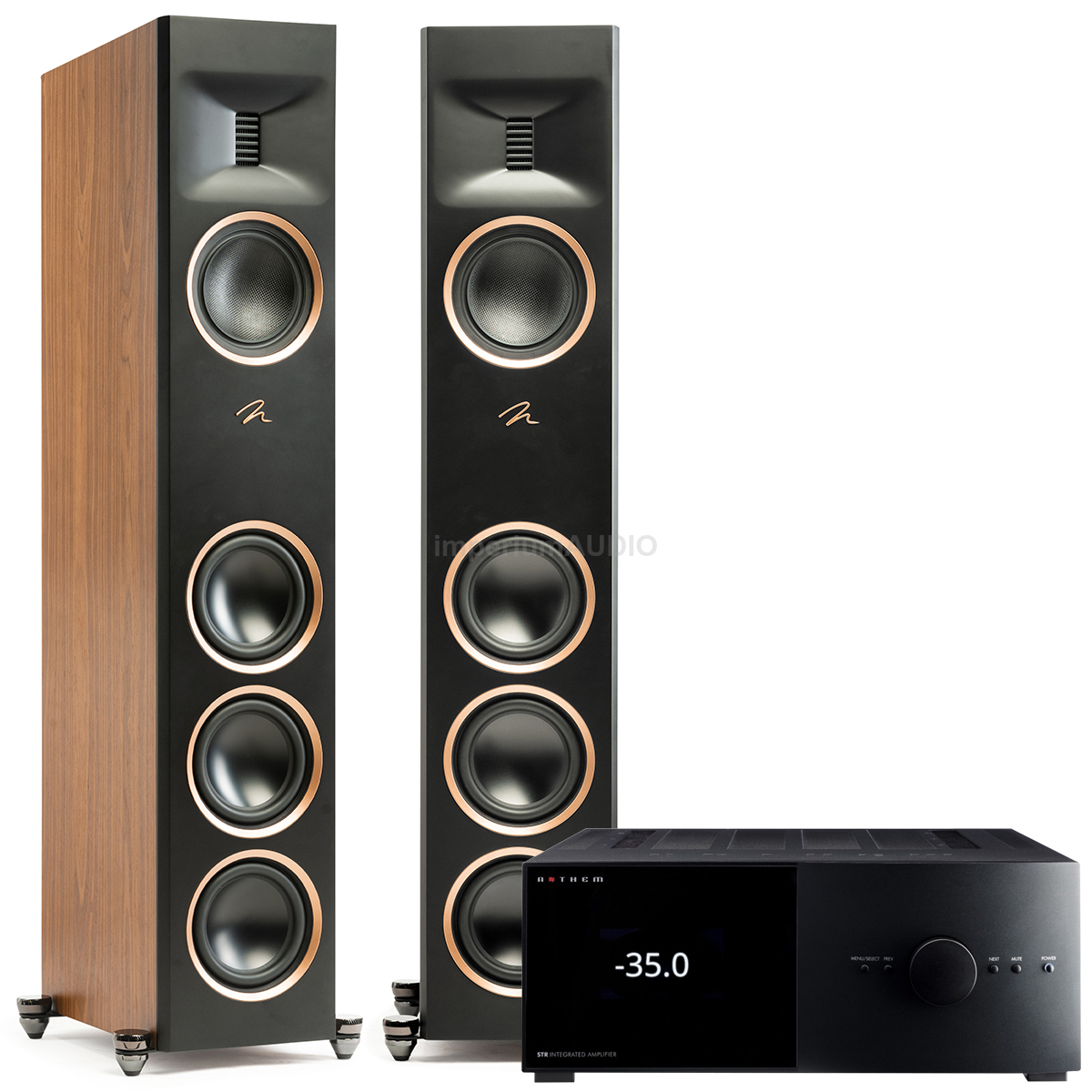 MARTIN LOGAN Motion Reimagined XT F100 + ANTHEM STR Integra ...